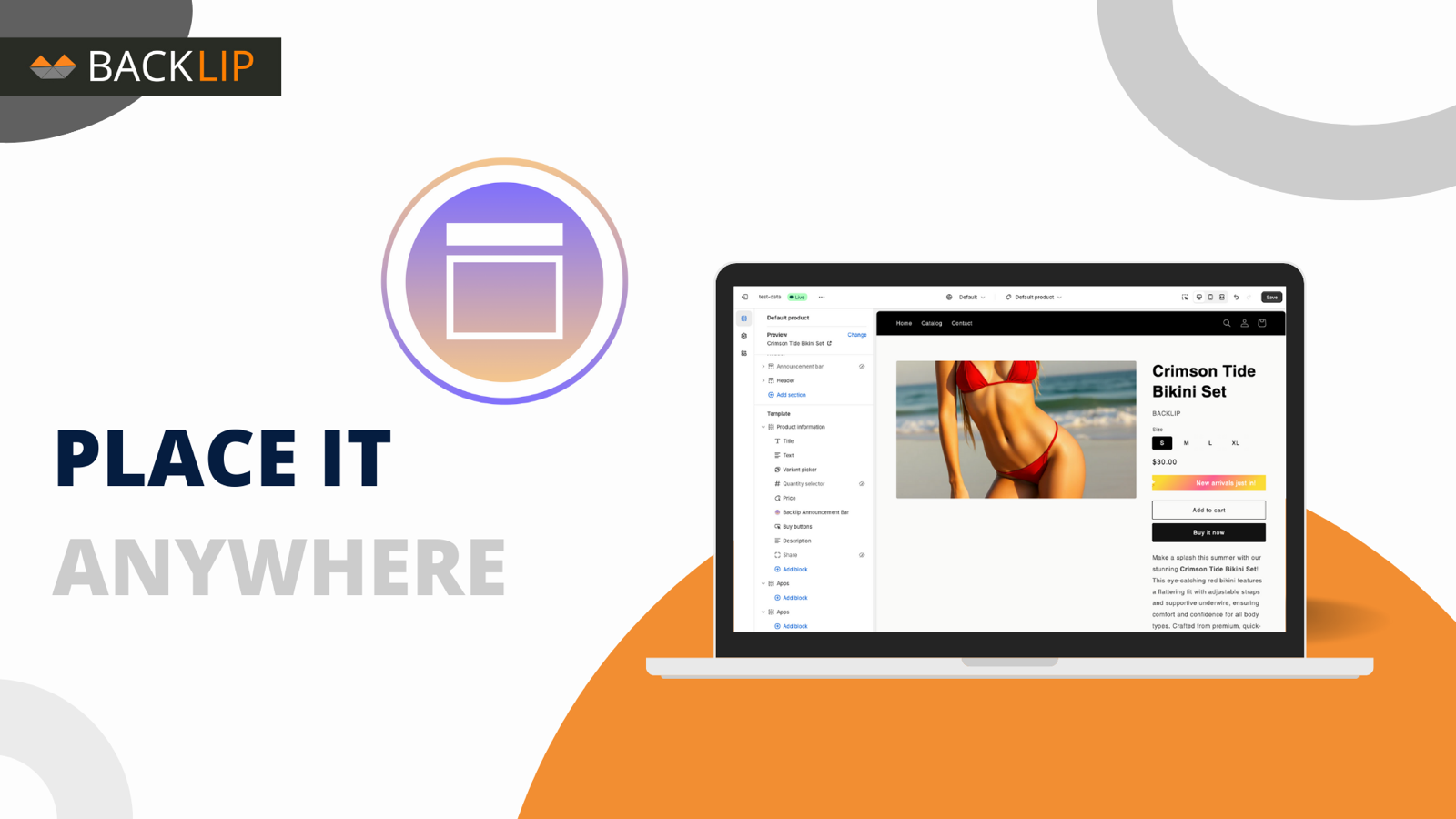 BL Scrolling Announcement Bar – Animated Message Bar for Stores - BACKLIP